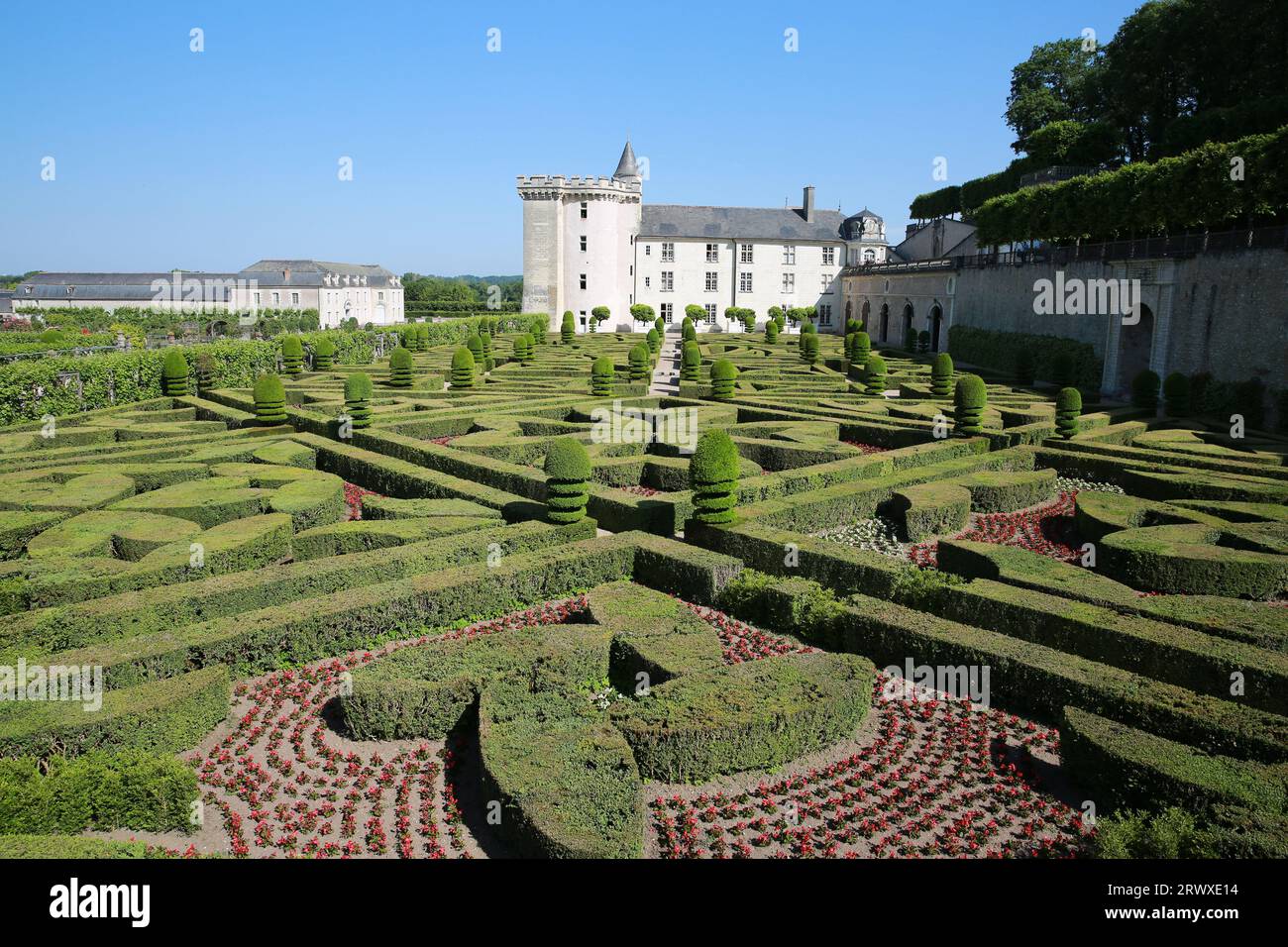 Chateau de Villandry Stock Photo - Alamy