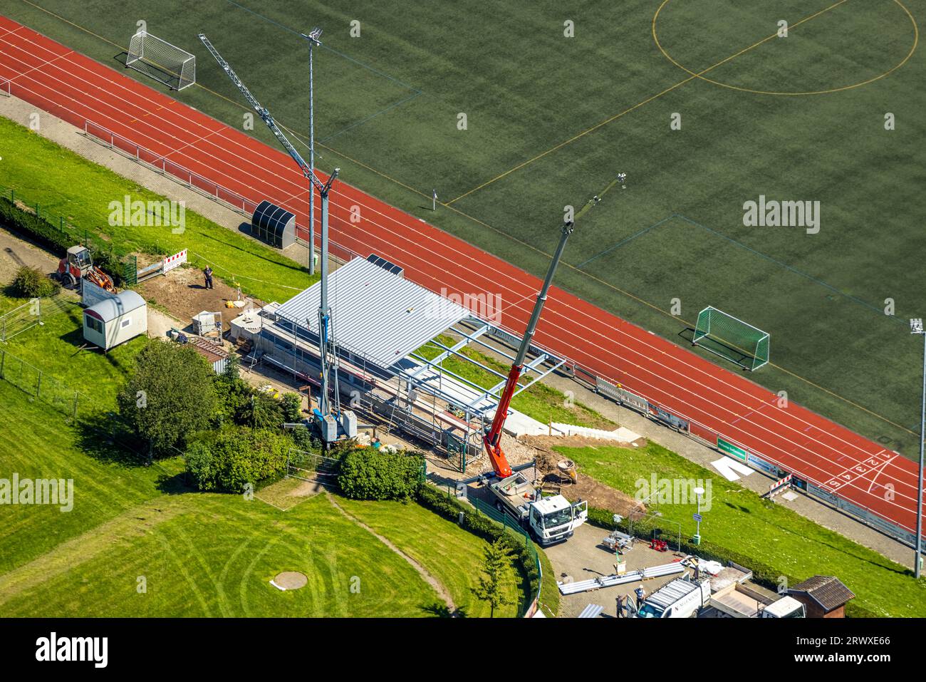 Construction new grandstand sports hi-res stock photography and images ...