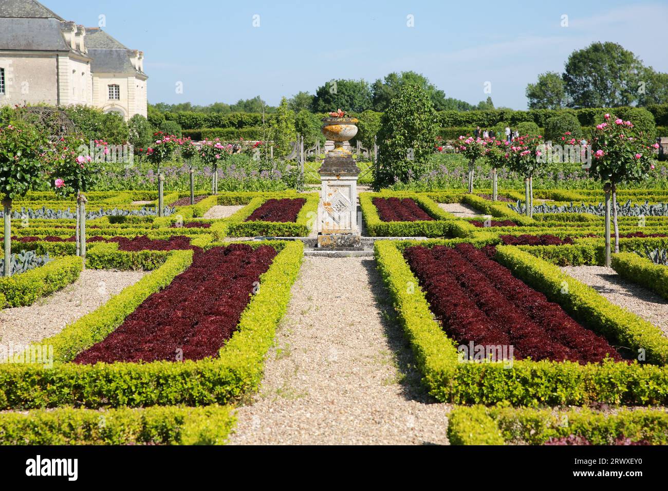 Chateau de Villandry Stock Photo - Alamy