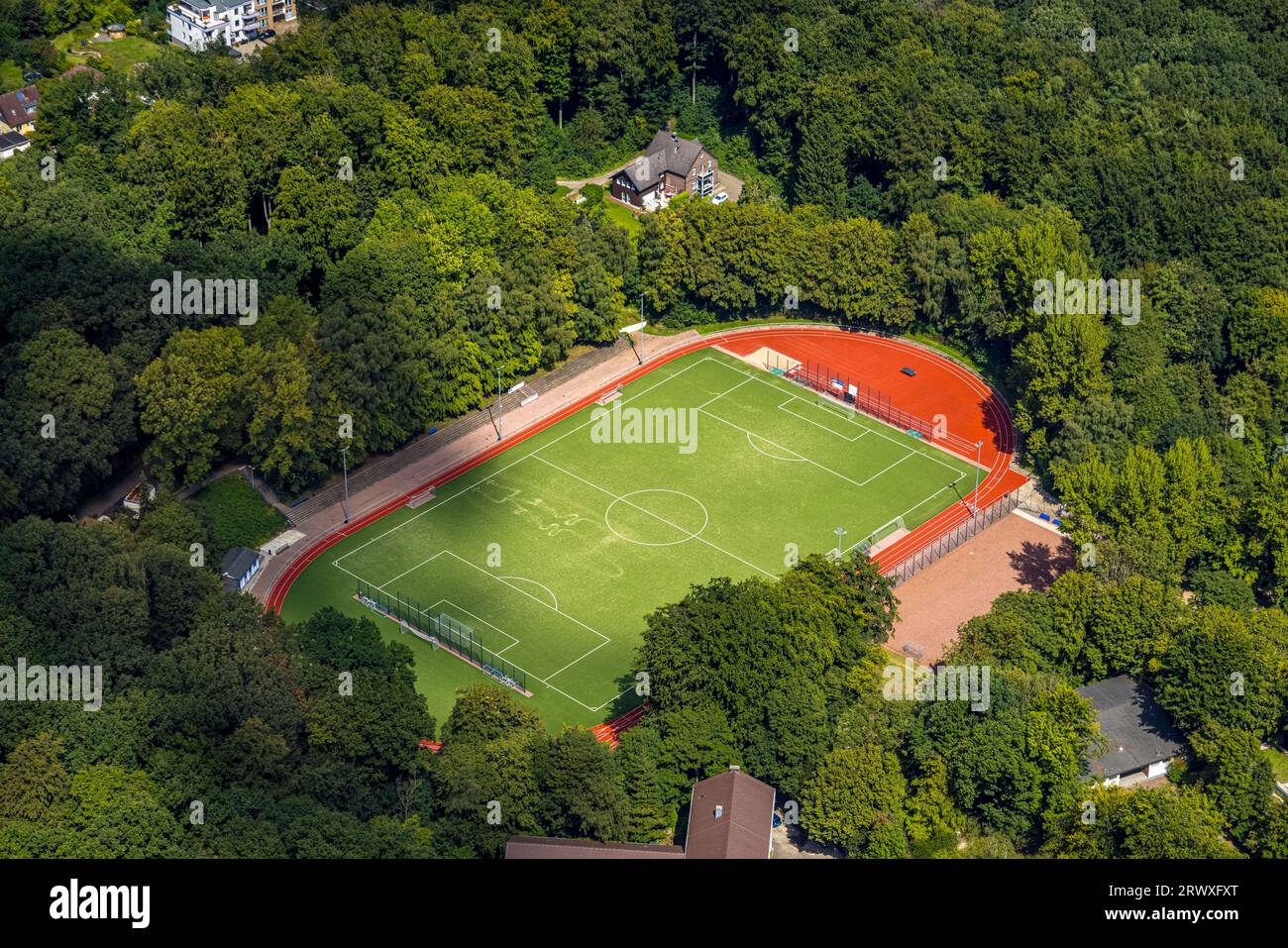 Aerial view waldstadion sports hi-res stock photography and images - Alamy