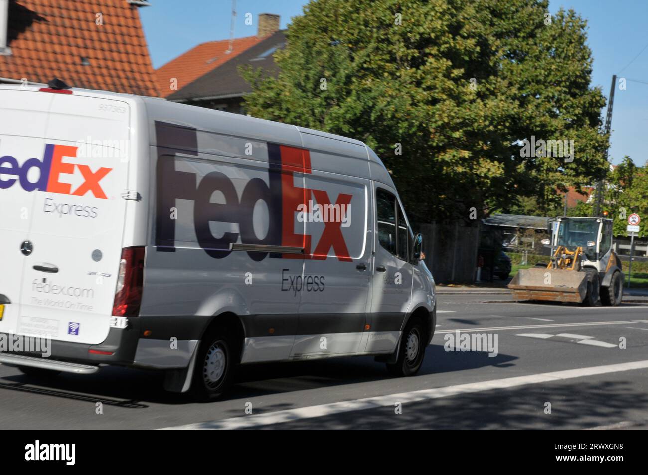 Ameerican delivery van hi-res stock photography and images - Alamy