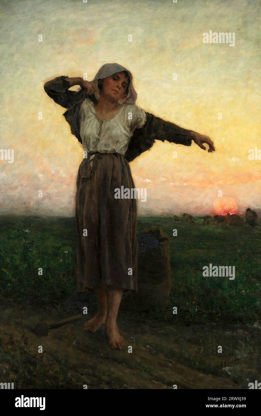 Young gleaner hi-res stock photography and images - Alamy