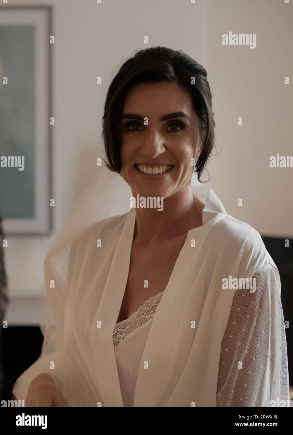 Beautiful bride groom before wedding hi-res stock photography and ...