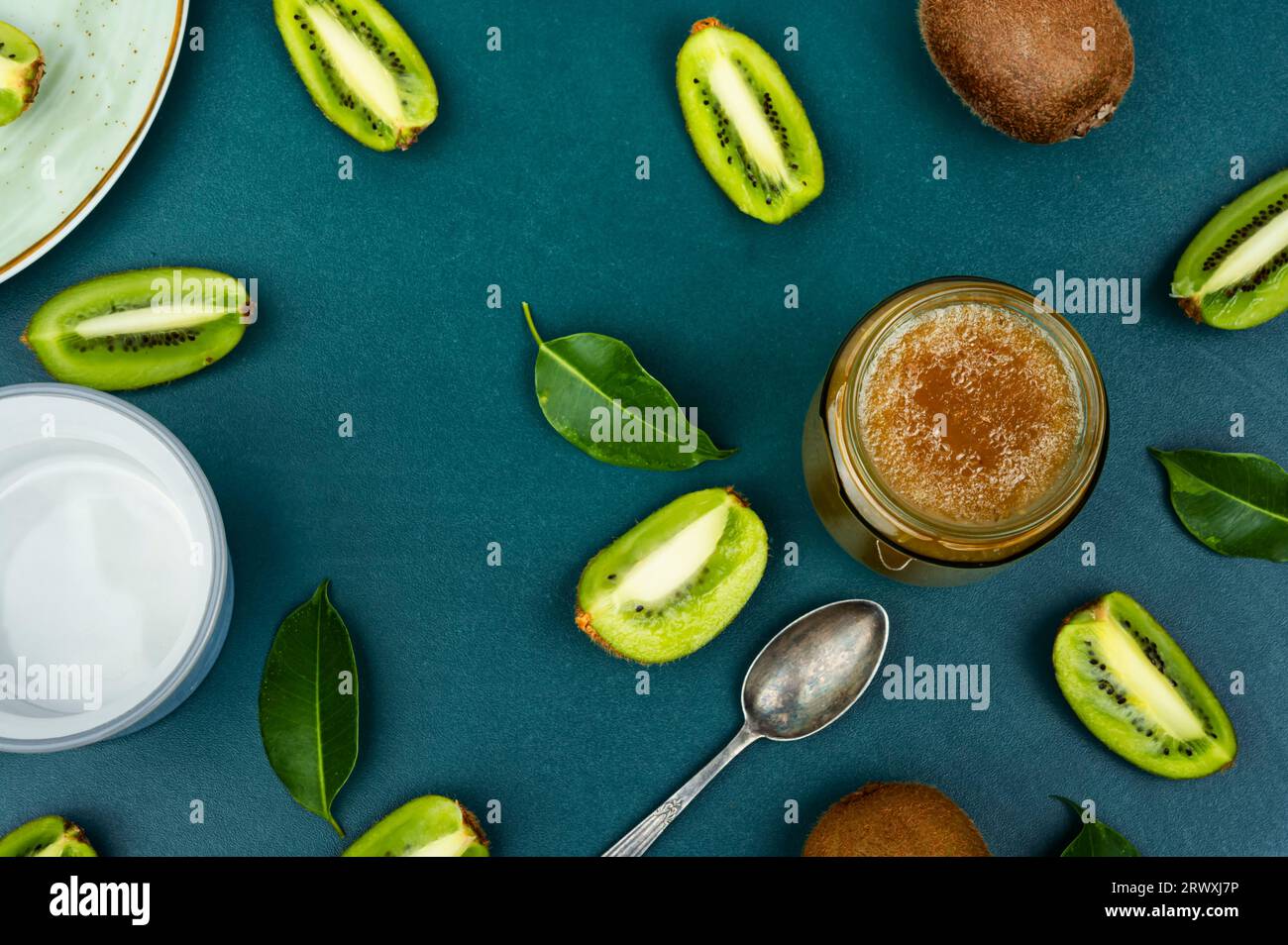 Glass jar top view hi-res stock photography and images - Alamy