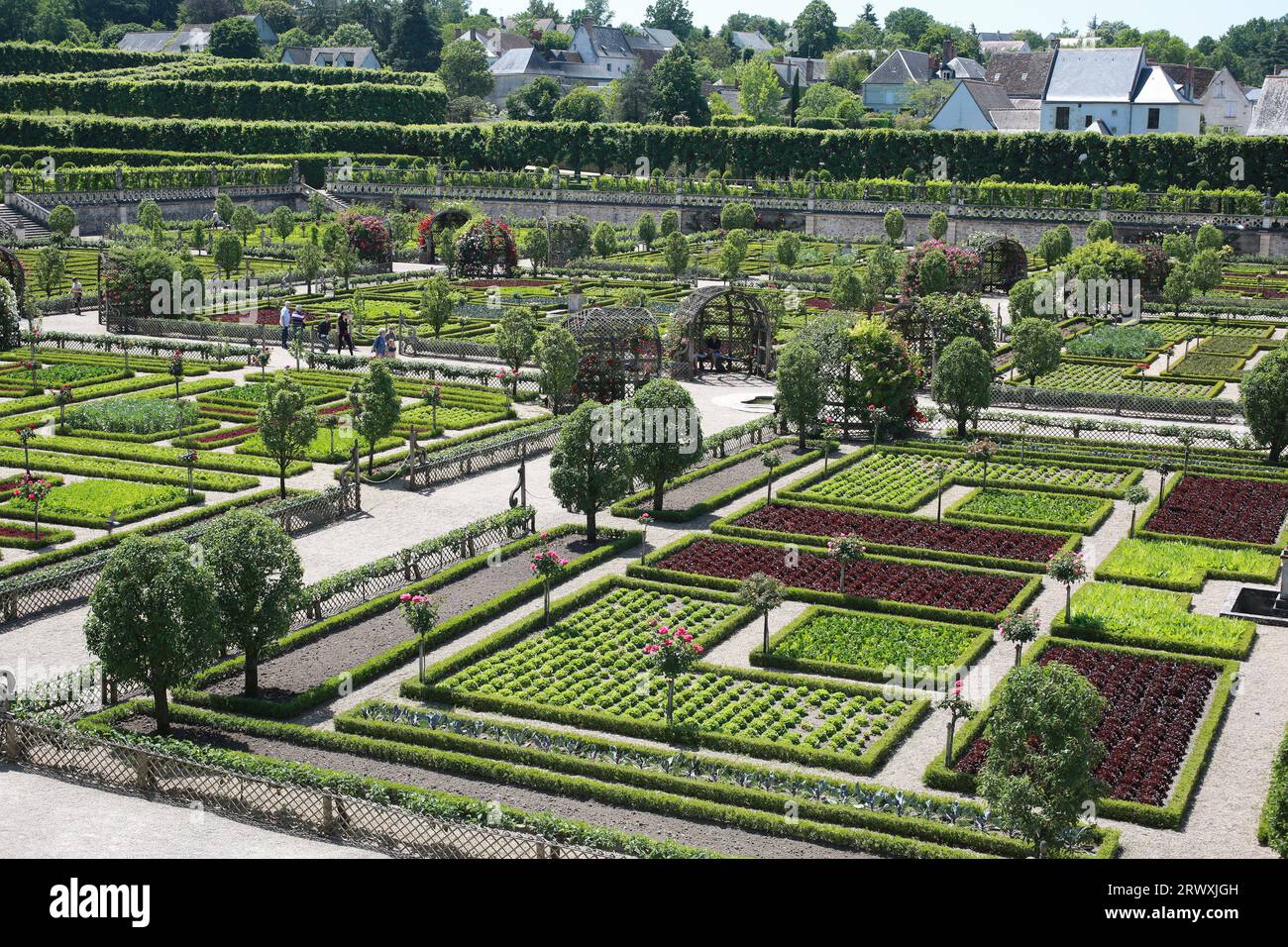 Chateau de Villandry Stock Photo - Alamy