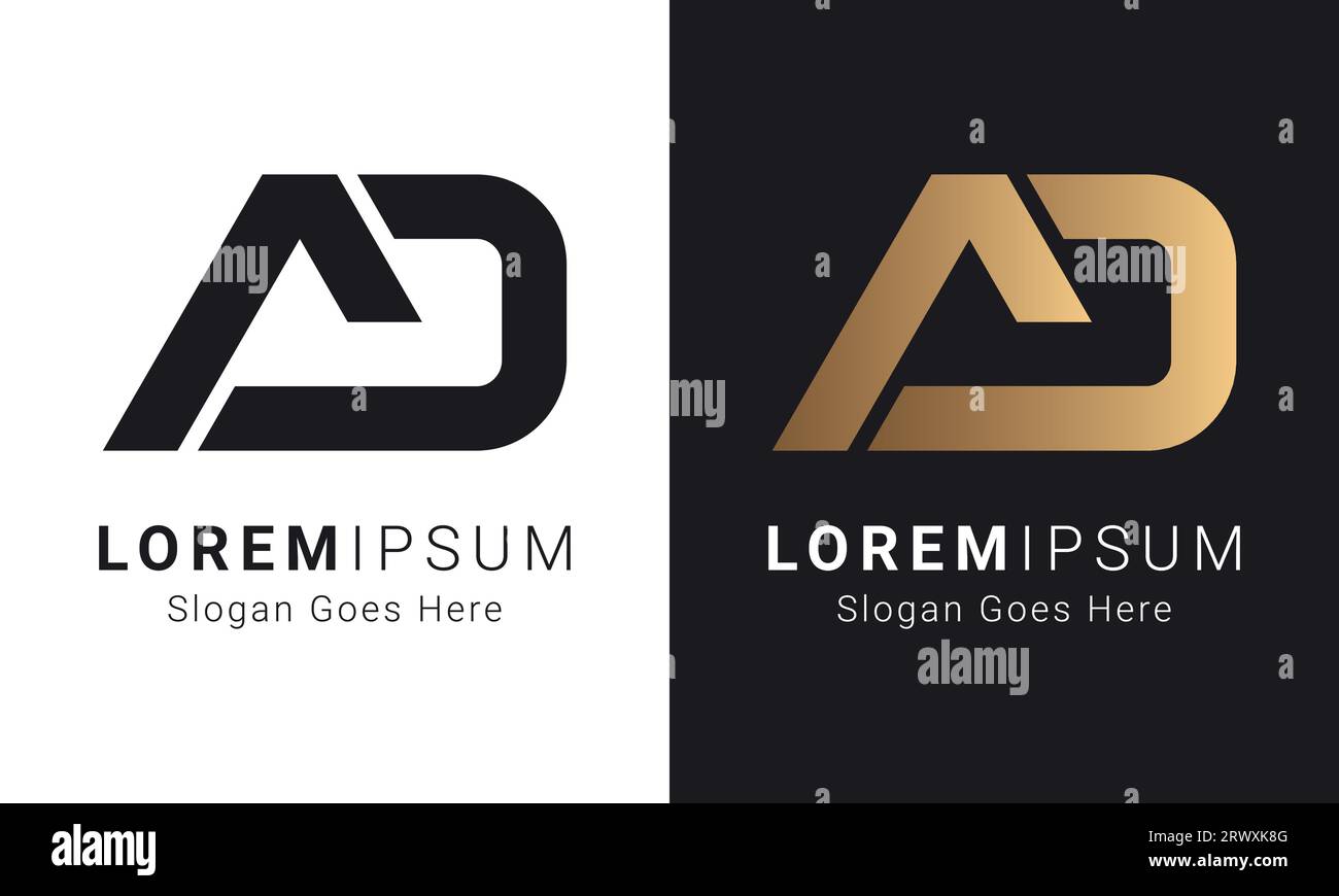 Ad logos Stock Vector Images - Alamy