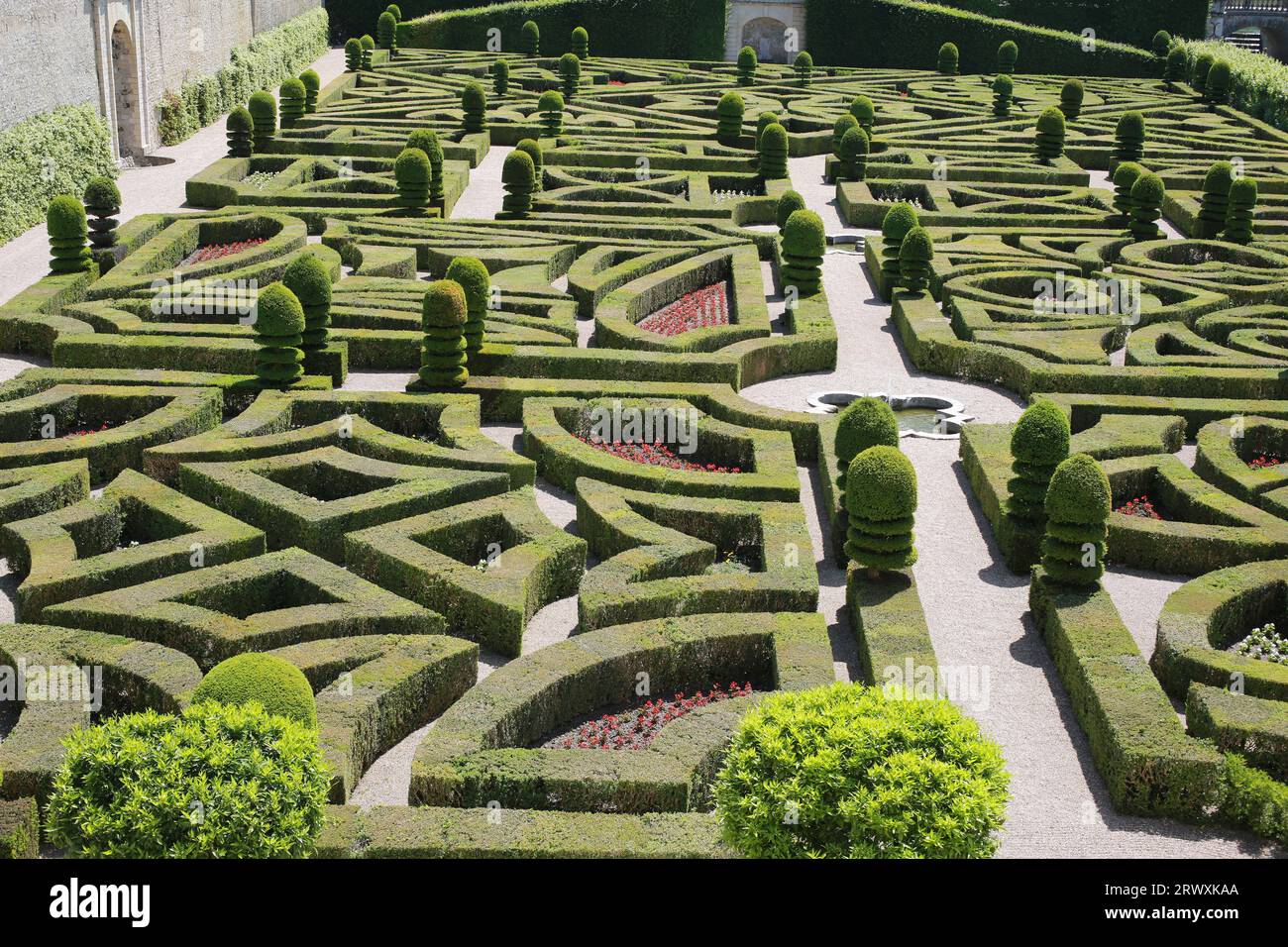 Chateau de Villandry Stock Photo - Alamy