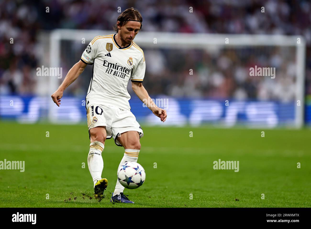 Luka Modric of Real Madrid Cf in action during the Uefa Champions ...