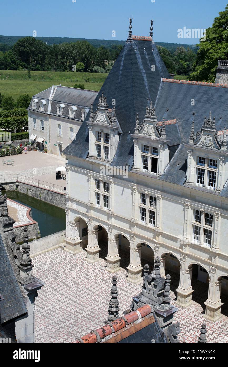 Chateau de Villandry Stock Photo - Alamy