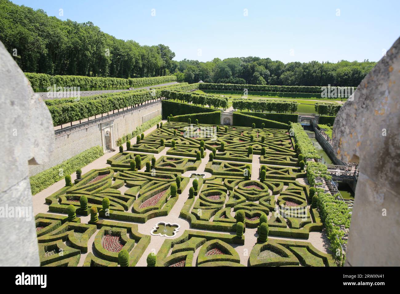 Chateau de Villandry Stock Photo - Alamy