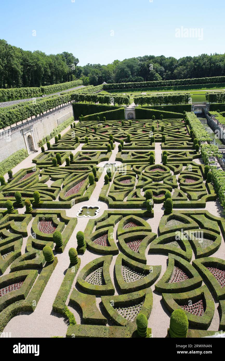Chateau de Villandry Stock Photo - Alamy