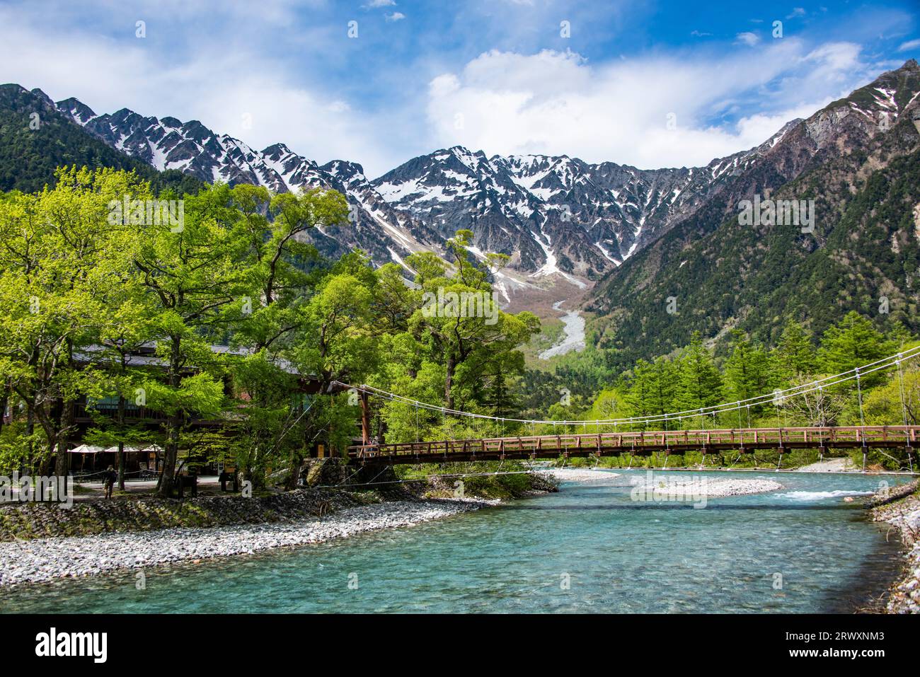 Kamikochi hotaka mountain peaks hi-res stock photography and images - Alamy