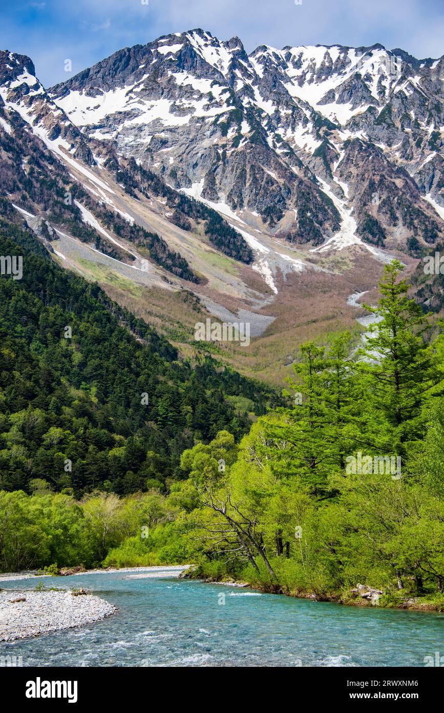 Mountain range in nagano hi-res stock photography and images - Alamy