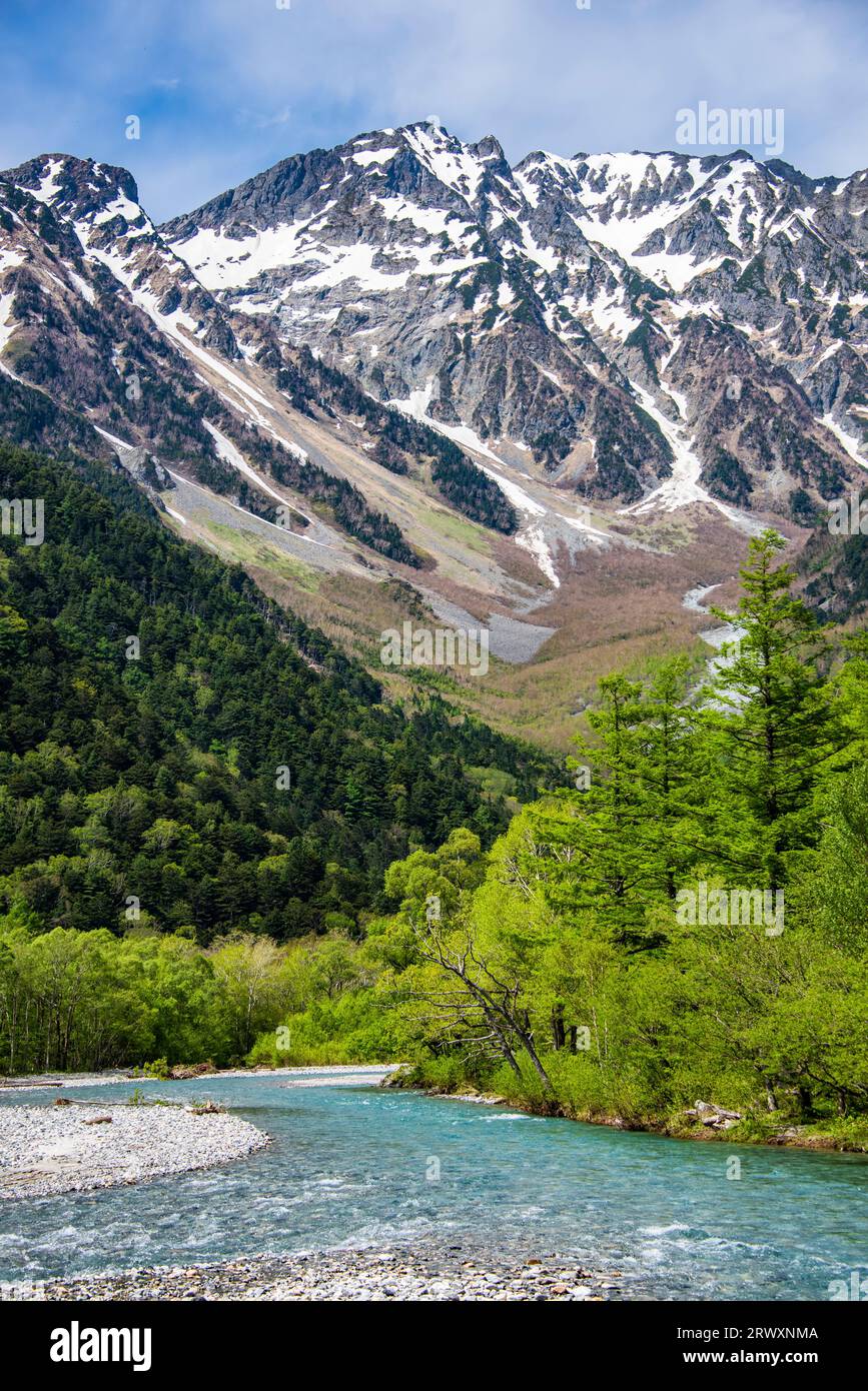 Mt. Oku-Hotaka in the Hotaka mountain range Stock Photo - Alamy