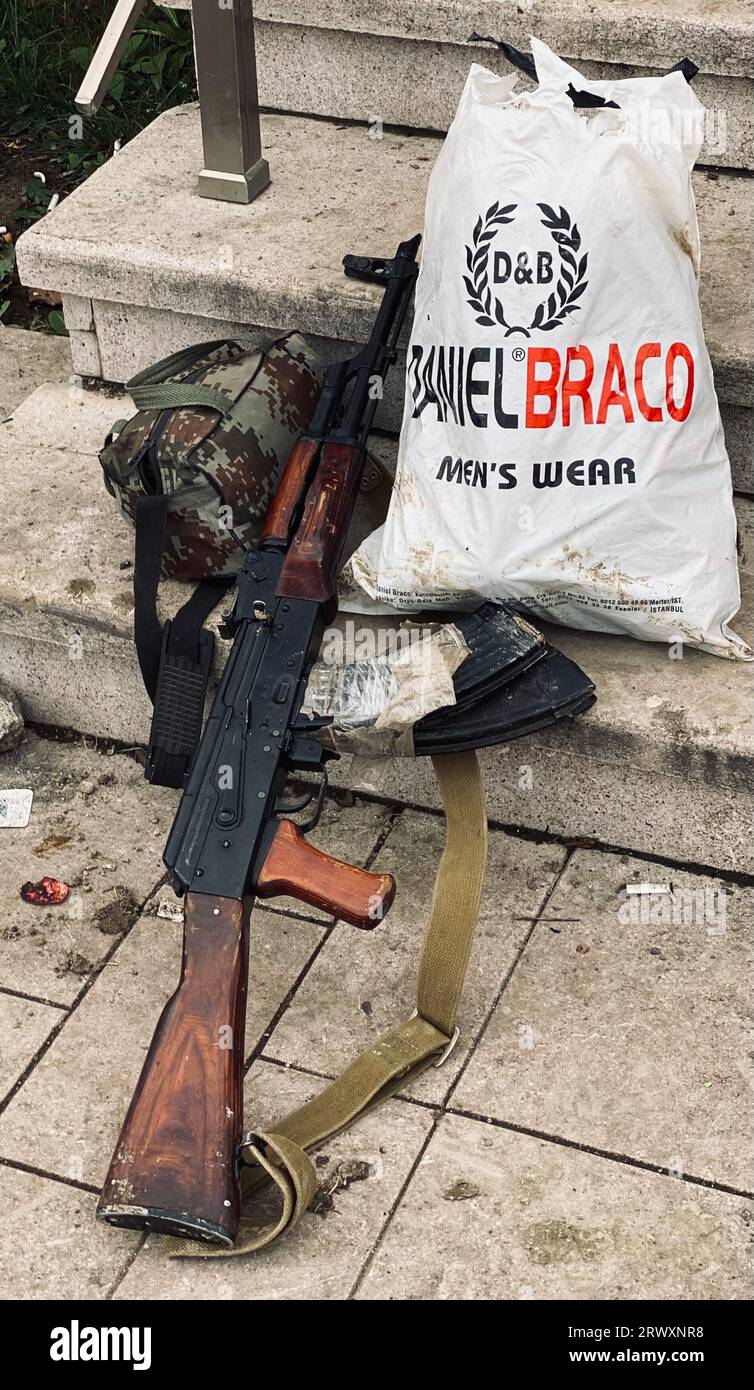 ***File Photo*** Stepanakert, or Khankendi the largest city of the breakaway Republic of Artsakh ...