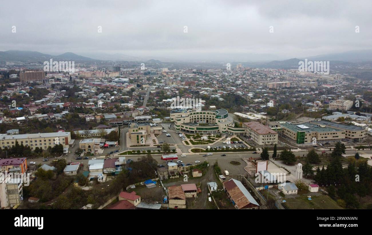 ***File Photo*** Stepanakert, or Khankendi the largest city of the ...