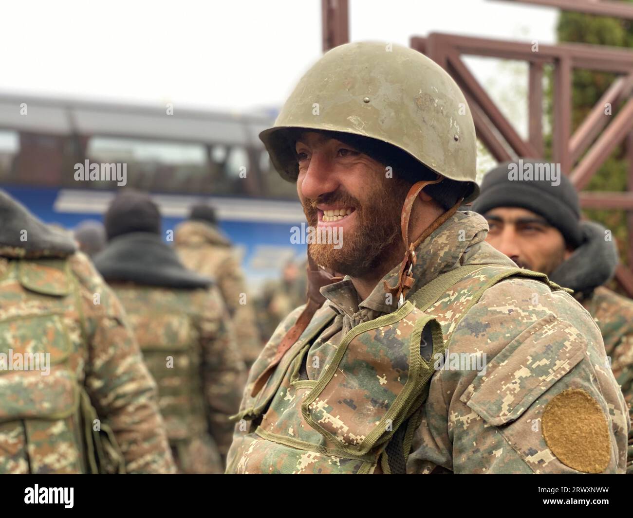 ***File Photo*** Stepanakert, or Khankendi the largest city of the breakaway Republic of Artsakh ...
