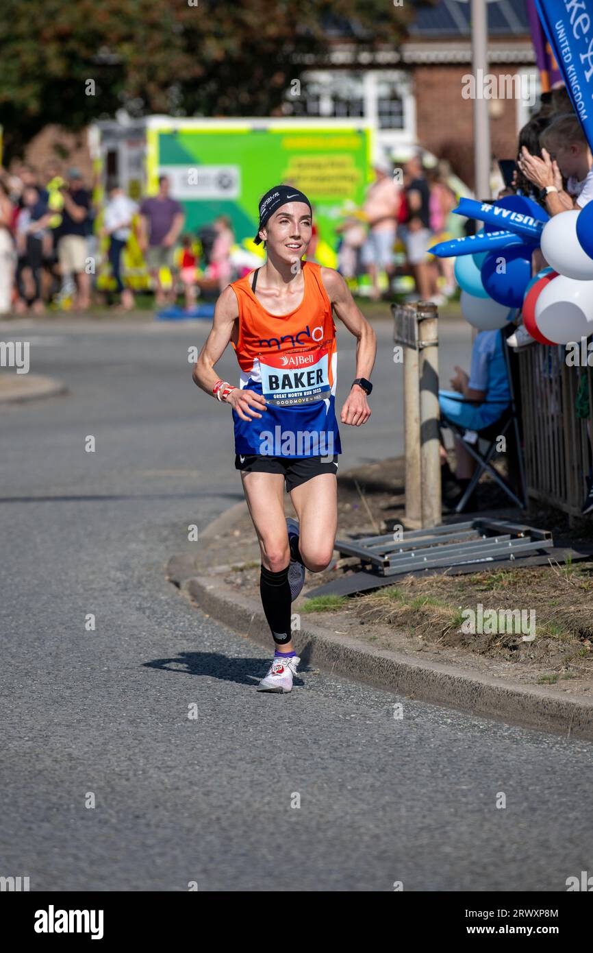 Eleanor Baker at The Great North Run 2023 Stock Photo - Alamy