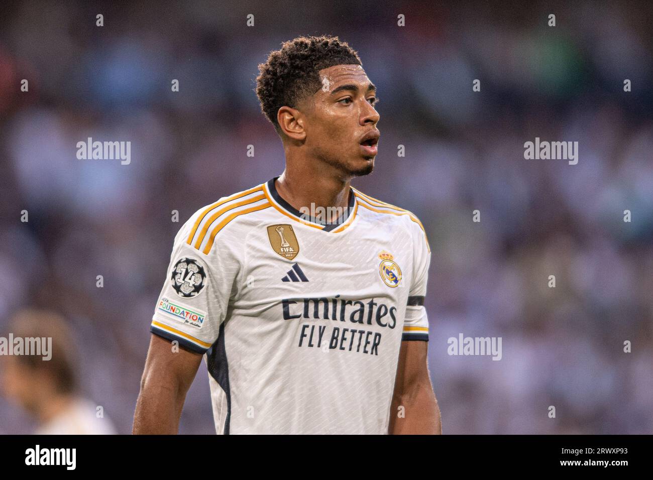 20th September 2023; Santiago Bernabeu Stadium, Madrid, Spain ...