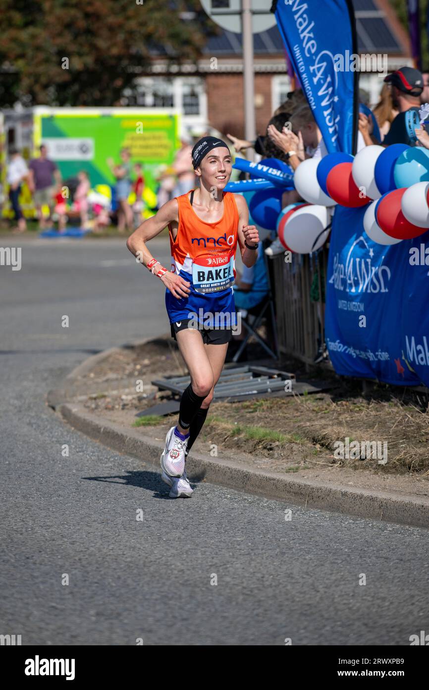 Eleanor Baker at The Great North Run 2023 Stock Photo - Alamy