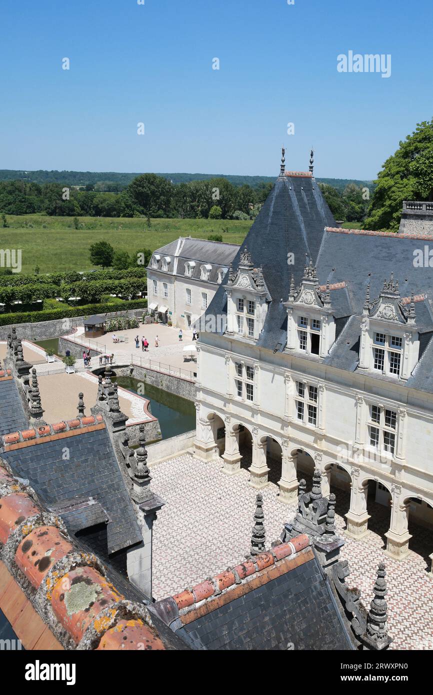 Chateau de Villandry Stock Photo - Alamy