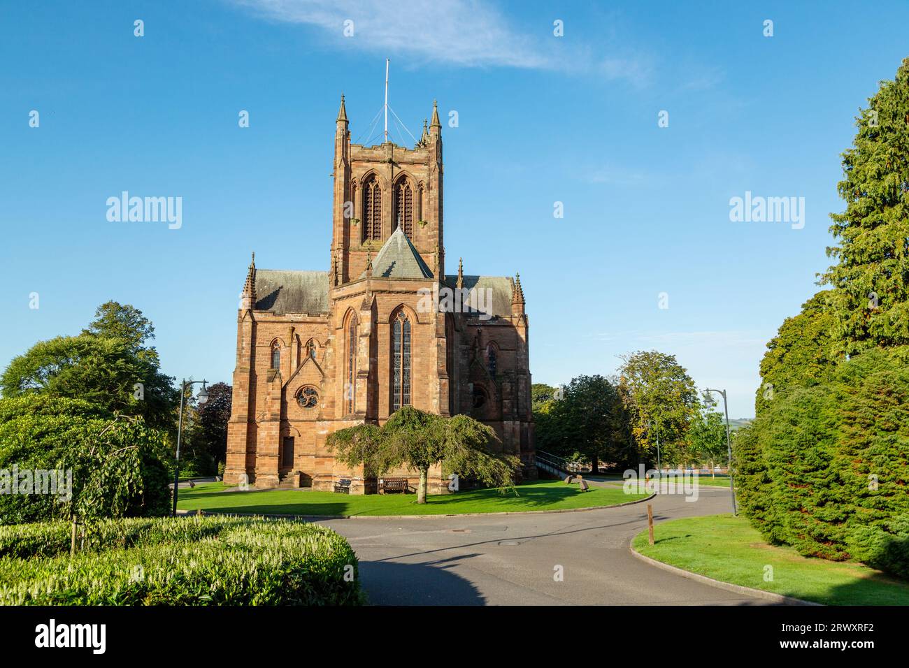 Crichton Memorial Church in Dumfries was completed in 1897 for the ...