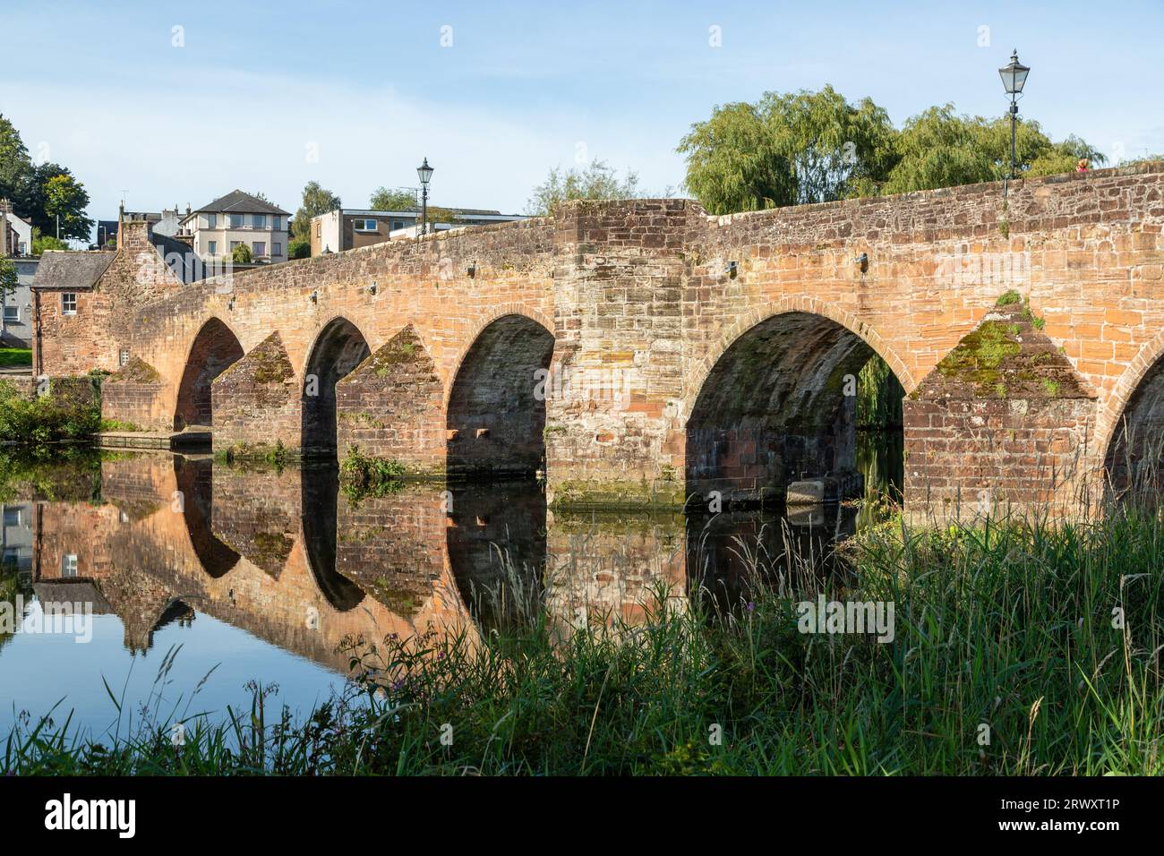 Devorgilla Bridge (or Old Bridge) is one of Scotland's oldest standing ...