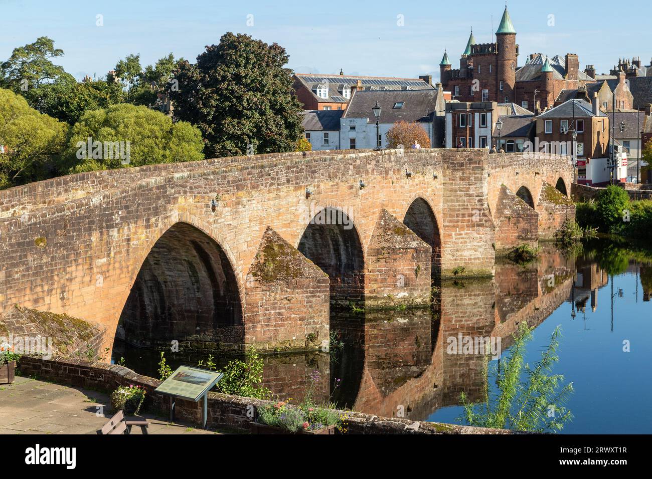 Devorgilla Bridge (or Old Bridge) is one of Scotland's oldest standing ...