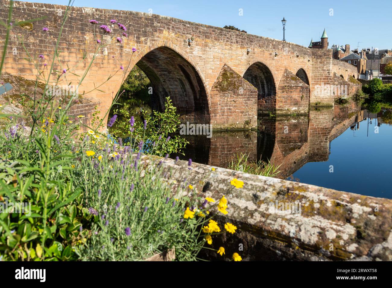 Devorgilla Bridge (or Old Bridge) is one of Scotland's oldest standing ...