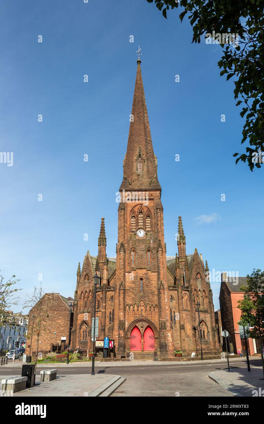 Greyfriars Church in Dumfries, Dumfries and Galloway Stock Photo - Alamy