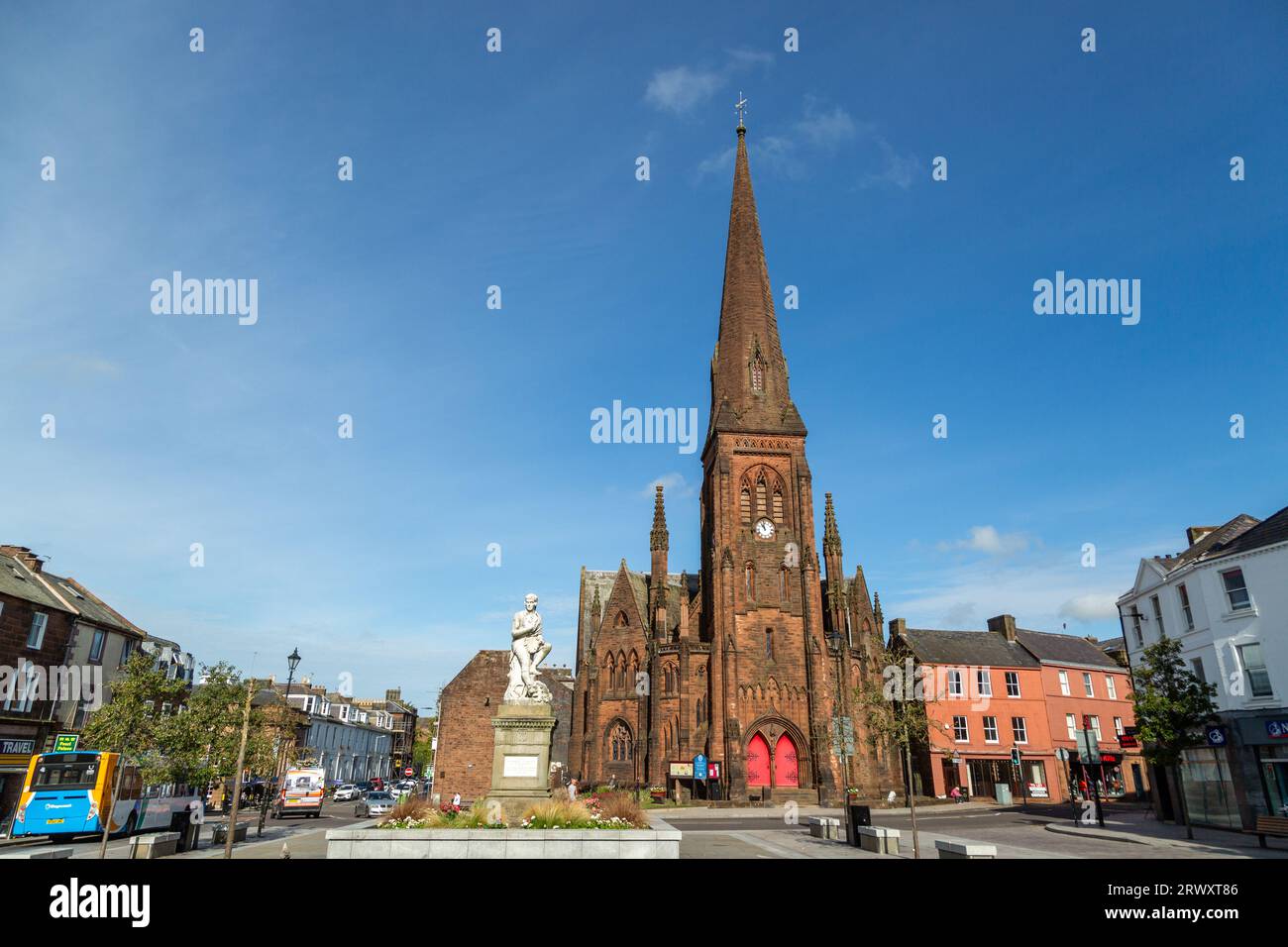 Greyfriars Church in Dumfries, Dumfries and Galloway Stock Photo - Alamy