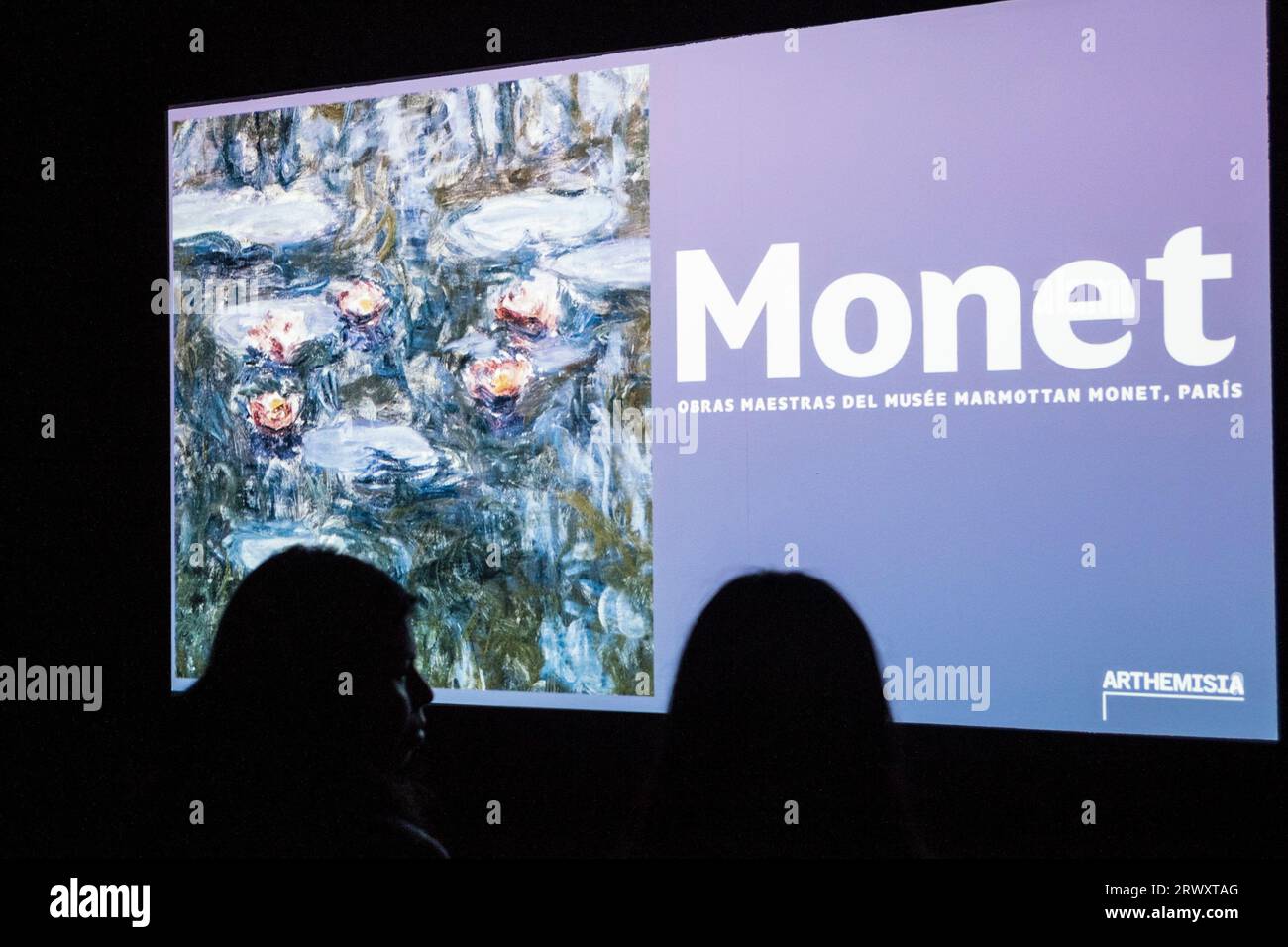 Claude monet exhibition in madrid spain hi-res stock photography and ...