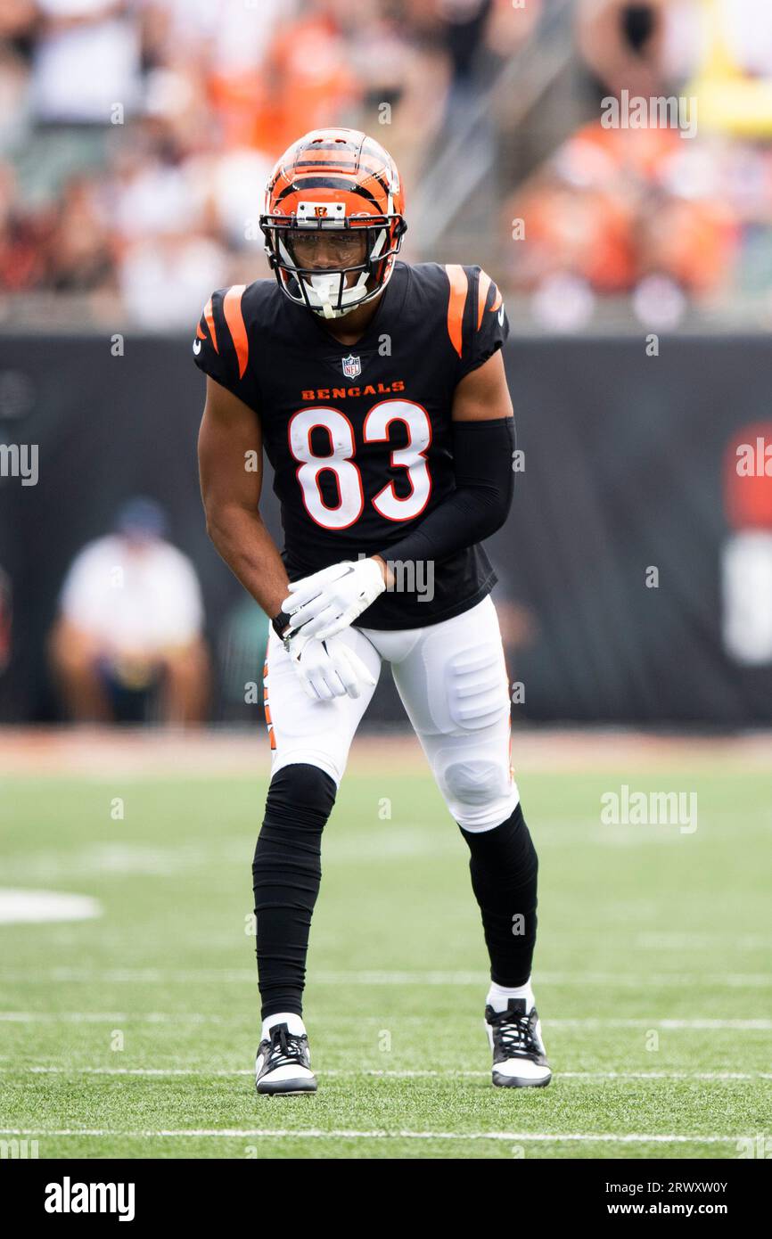 Cincinnati Bengals wide receiver Tyler Boyd (83) lines up for the play ...