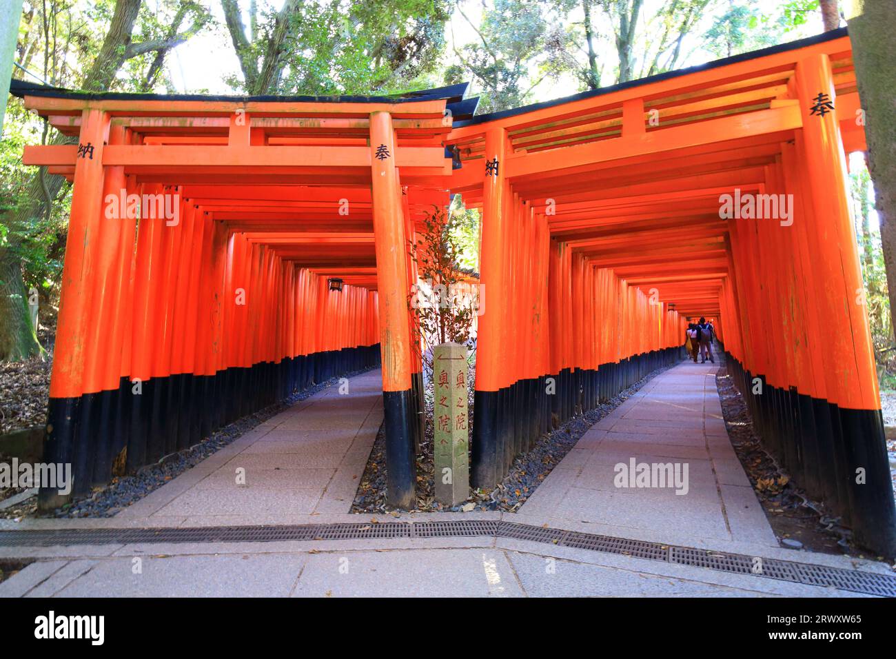 Fushimi Inari-taisha Shrine - Senbon-torii Stock Photo - Alamy