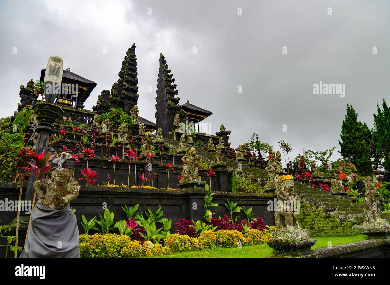 Pura Besakih temple. Bali. Indonesia Stock Photo - Alamy