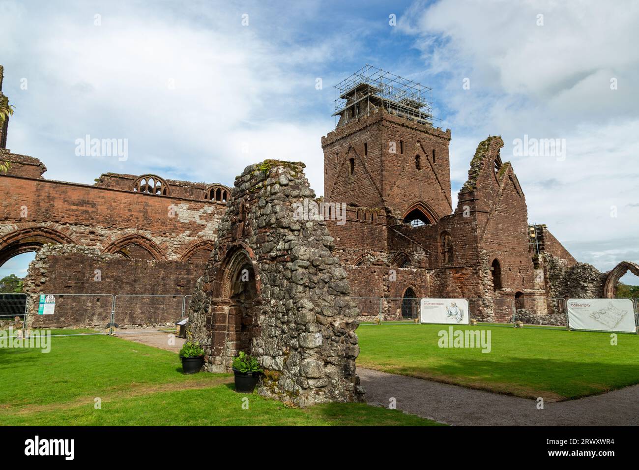 The Abbey of Dulce Cor, better known as Sweetheart Abbey, was a ...