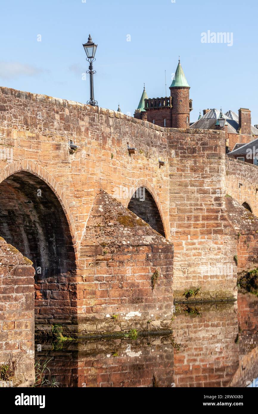 Devorgilla Bridge (or Old Bridge) is one of Scotland's oldest standing ...
