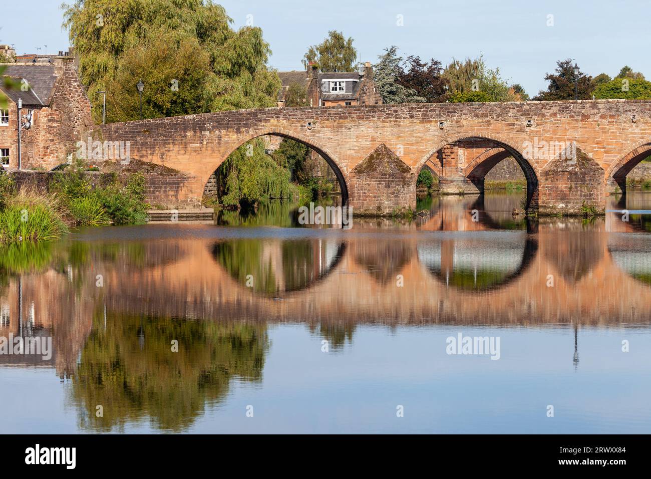 Devorgilla Bridge (or Old Bridge) is one of Scotland's oldest standing ...