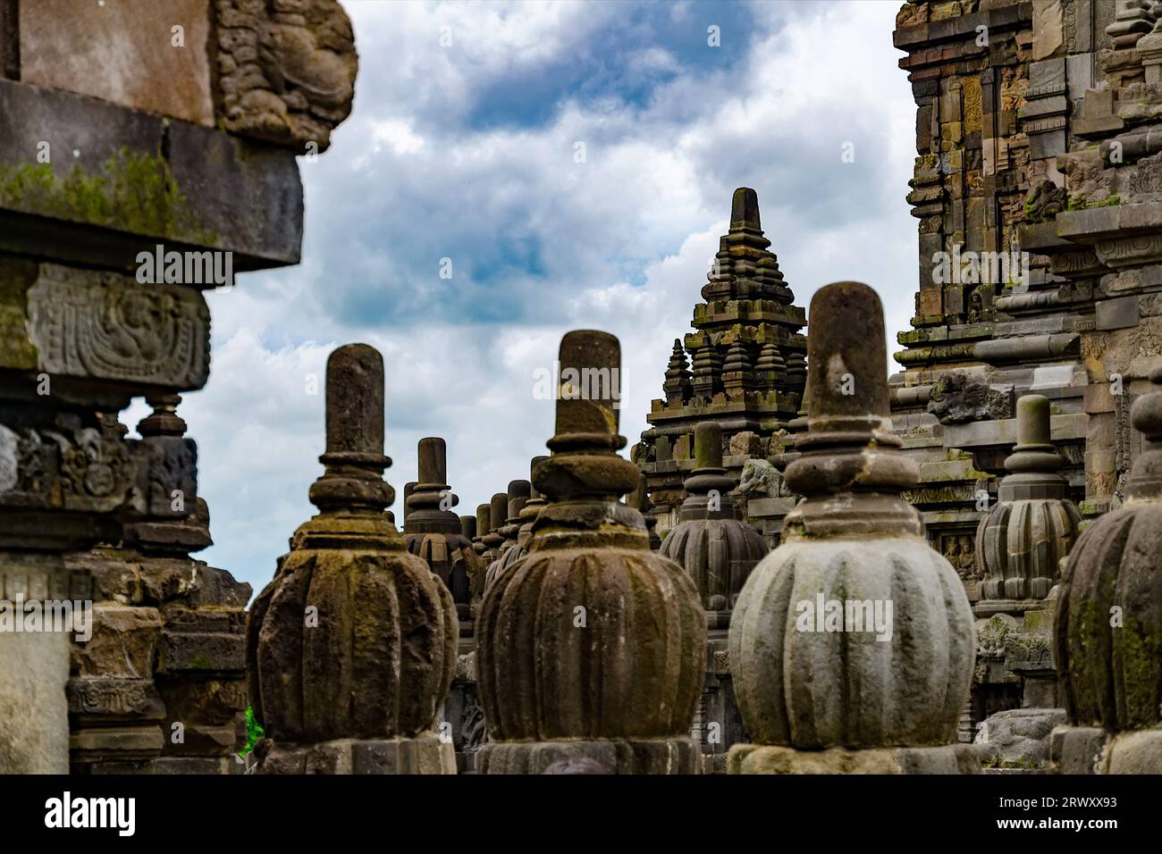 Candi Rara Jonggrang. Java. Indonesia Stock Photo - Alamy