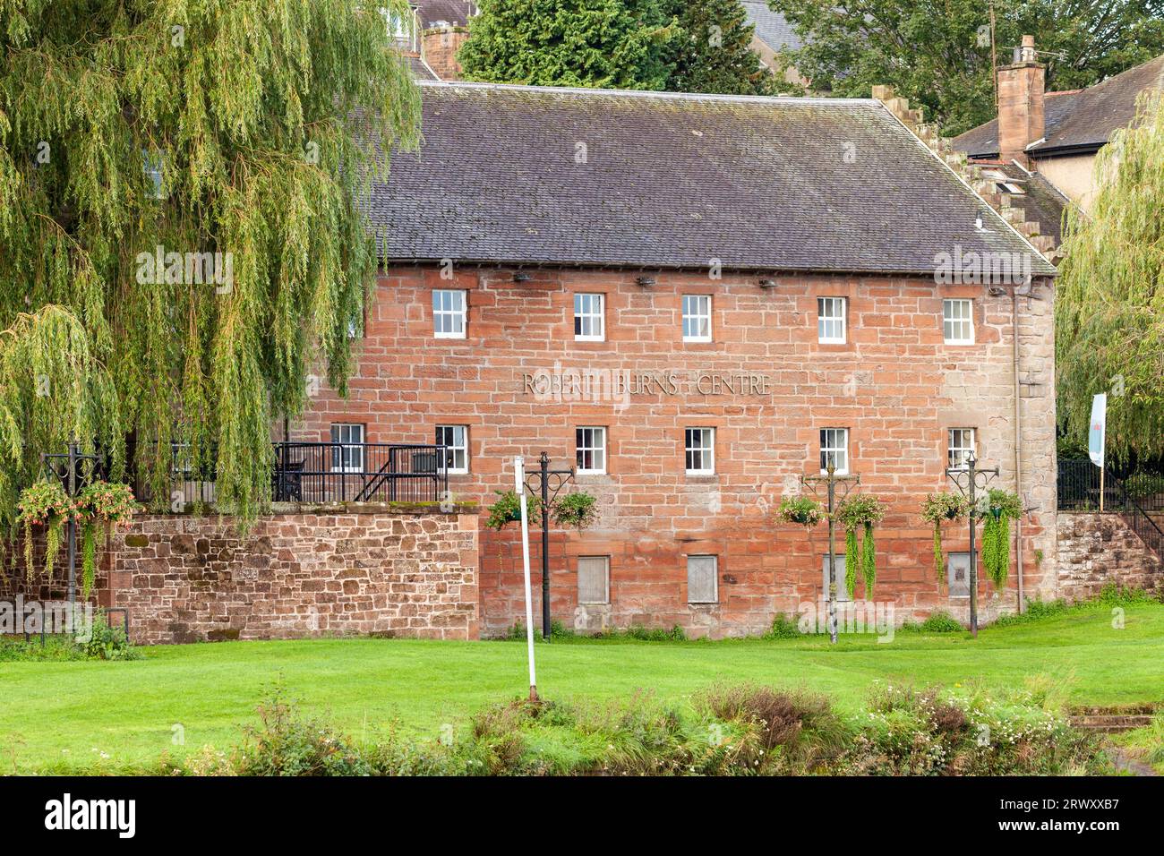 Robert Burns Centre Dumfries Stock Photo - Alamy