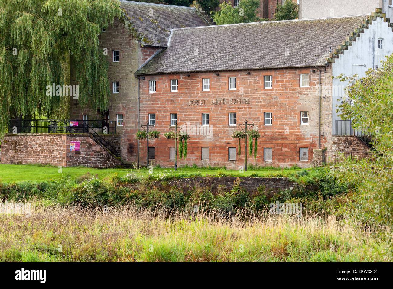 Robert Burns Centre Dumfries Stock Photo - Alamy