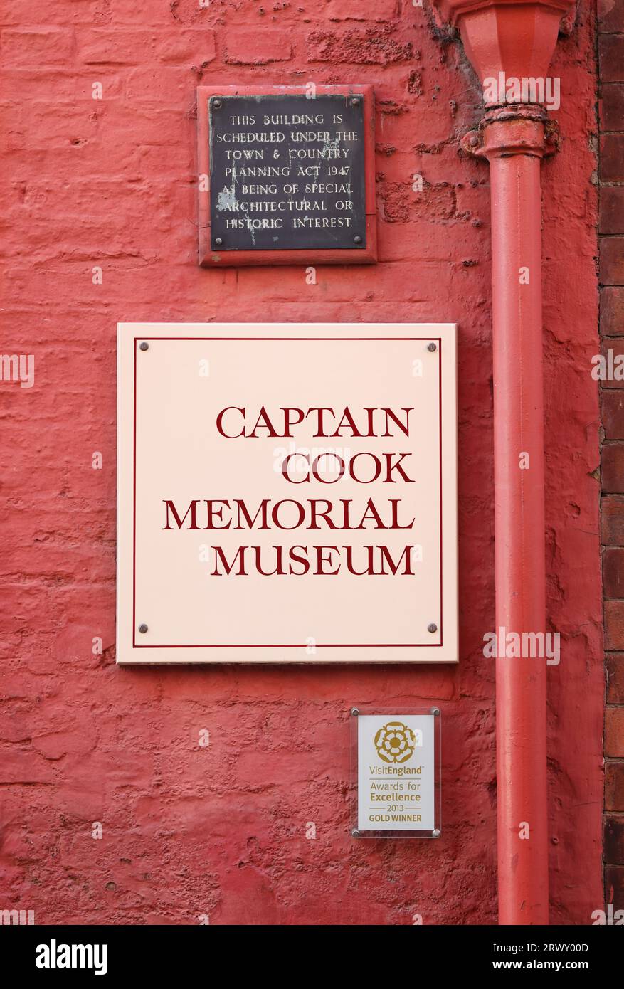 Capt. Cook Memorial museum in Whitby, North Yorkshire. The building ...