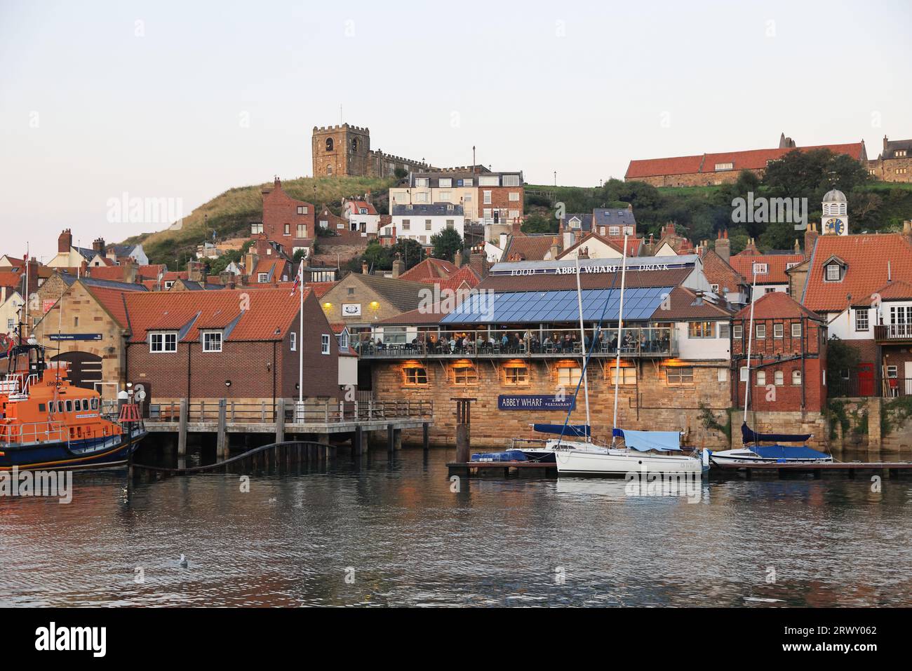 Restaurant & bar on Abbey Wharf, on Whitby Harbour, formerly called the ...