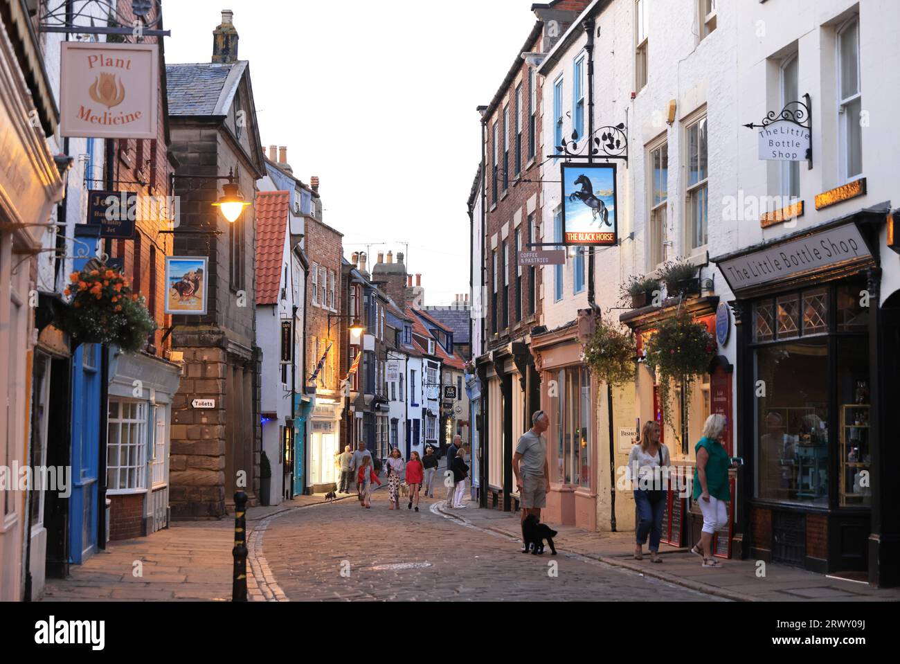 Pretty independent shops, cafes and bars on Church Street in the ...