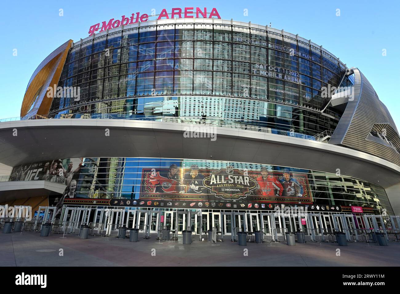 FILE - T-Mobile Arena is seen, Feb. 1, 2022, in Las Vegas. A Nevada ...