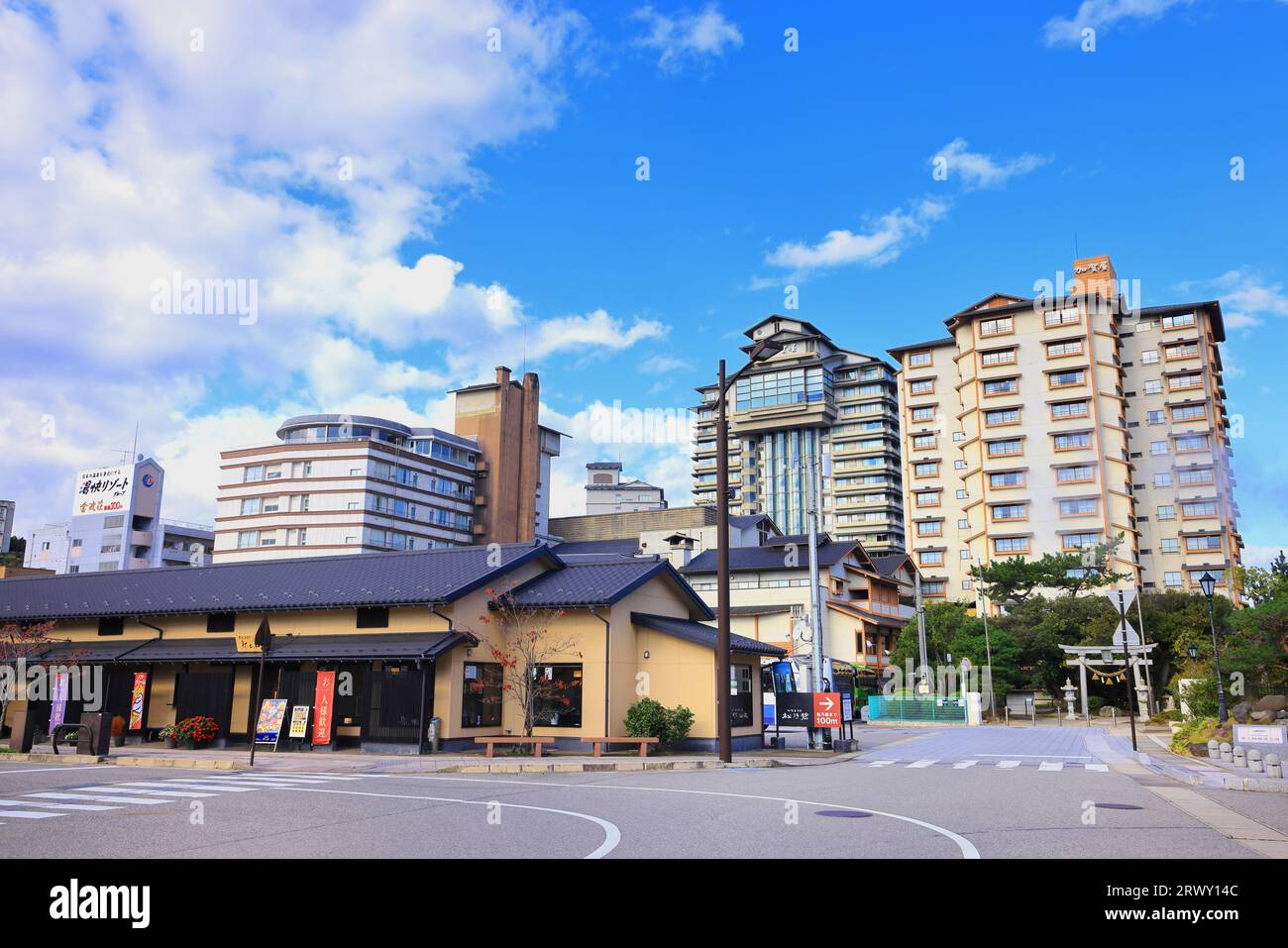 Wakura Onsen, Ishikawa Prefecture Stock Photo - Alamy