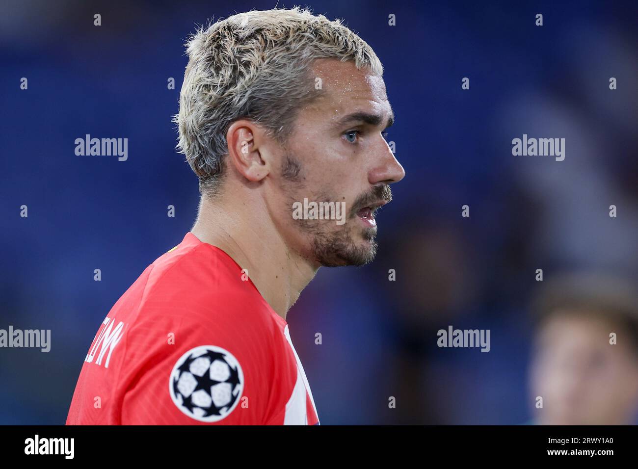 Atletico Madrid's French forward Antoine Griezmann looks during the ...