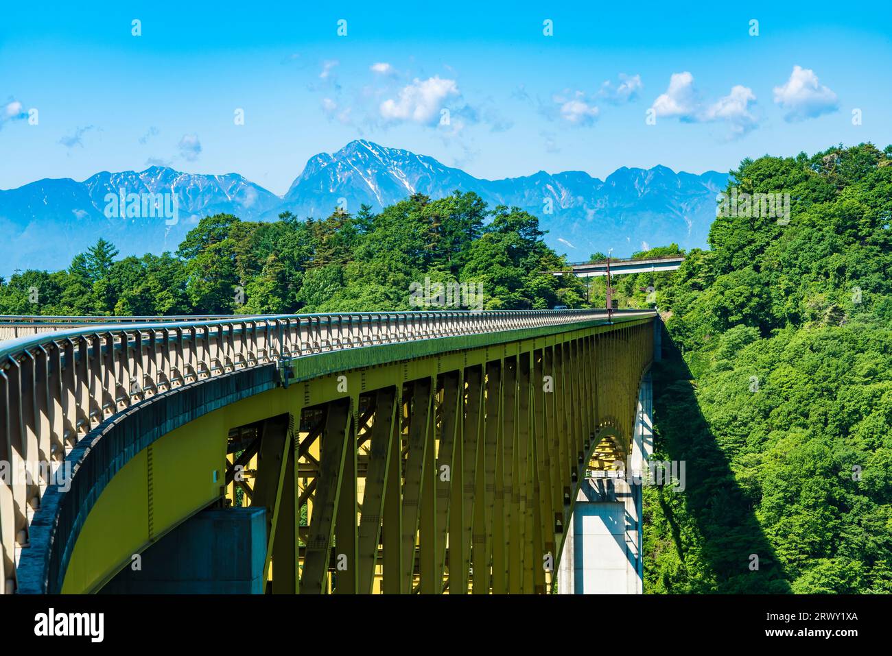 Yatsugatake Kogen Ohashi, a spectacular view of the sky Stock Photo - Alamy