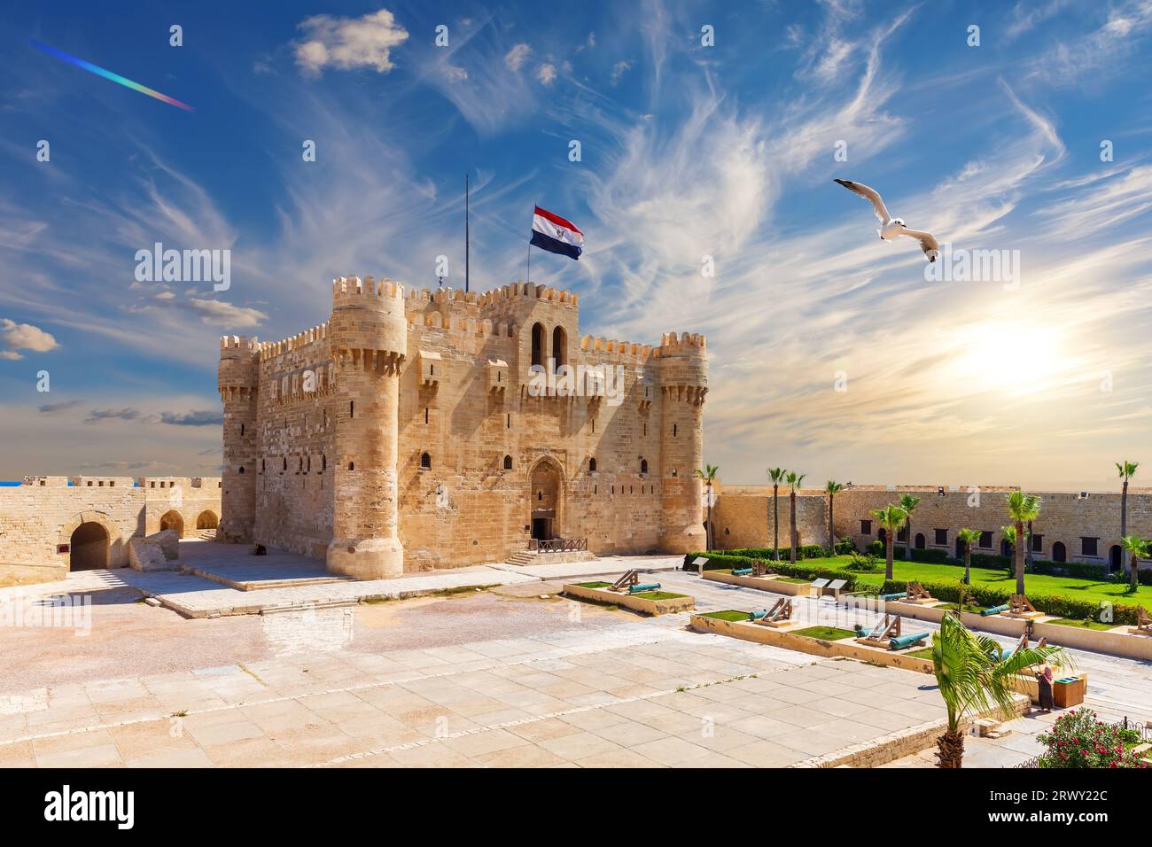 The Citadel of Qaitbay, the most popular place of visit in Alexandria ...