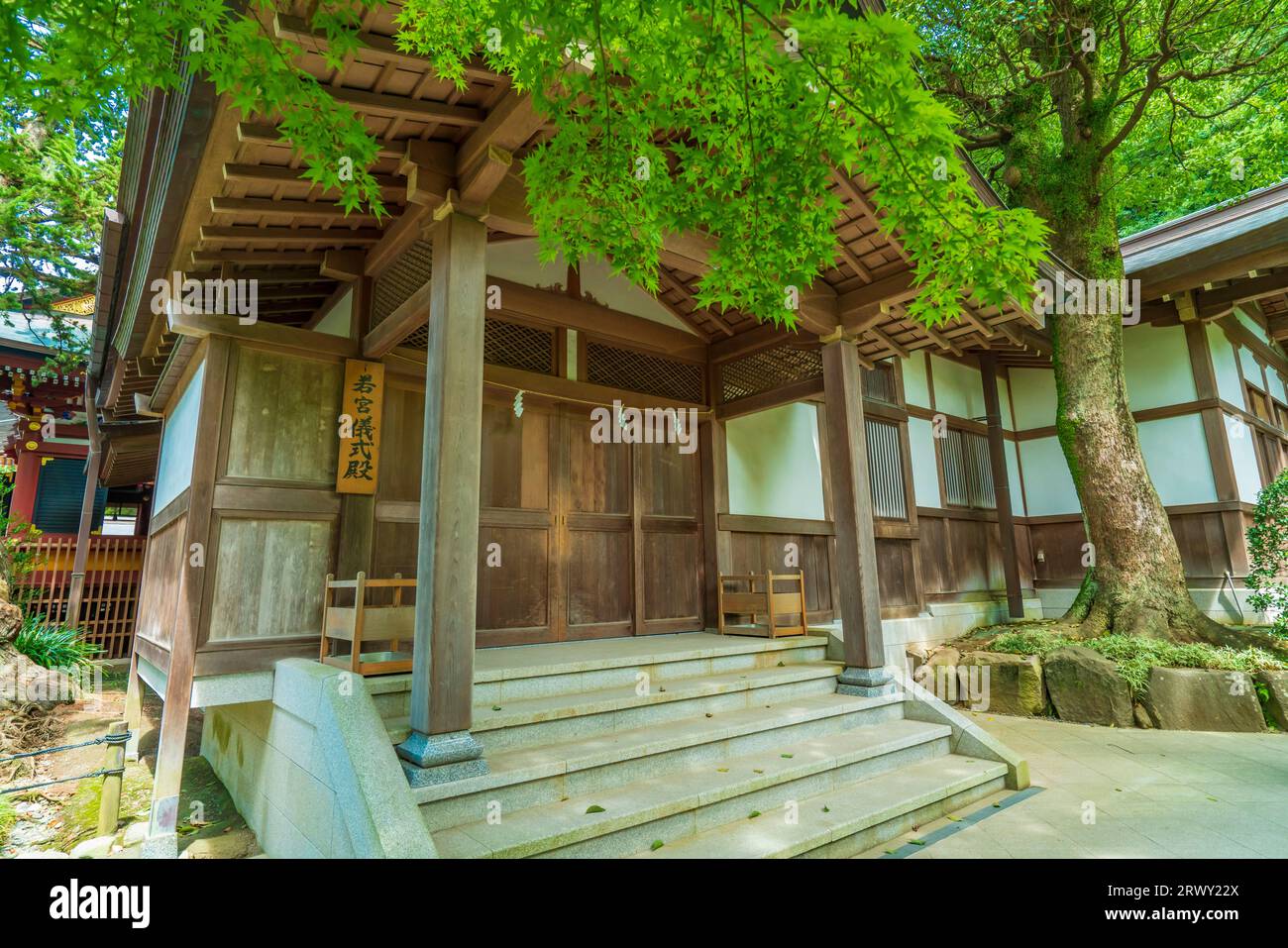 Tsurugaoka Hachimangu Shrine Stock Photo - Alamy